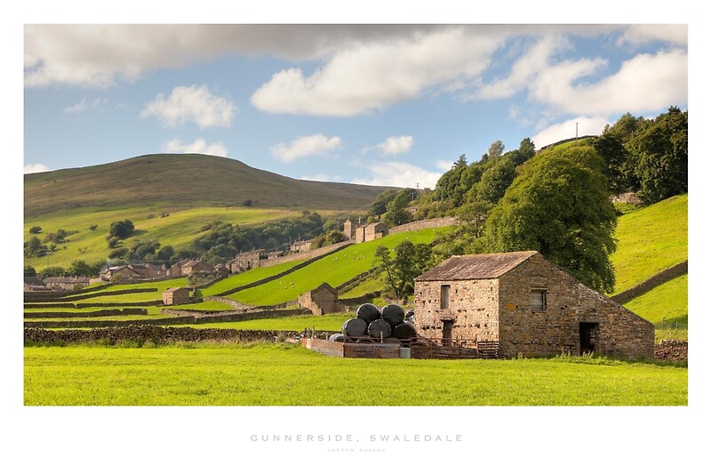 "Gunnerside, Yorkshire Dales" by Andrew Roland | Redbubble