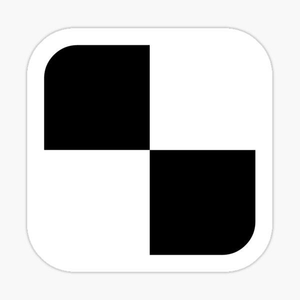 "Checker Print" Sticker for Sale by al2794 | Redbubble