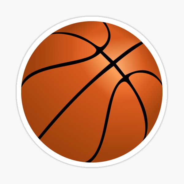 "basketball" Sticker for Sale by MertenRiesner | Redbubble