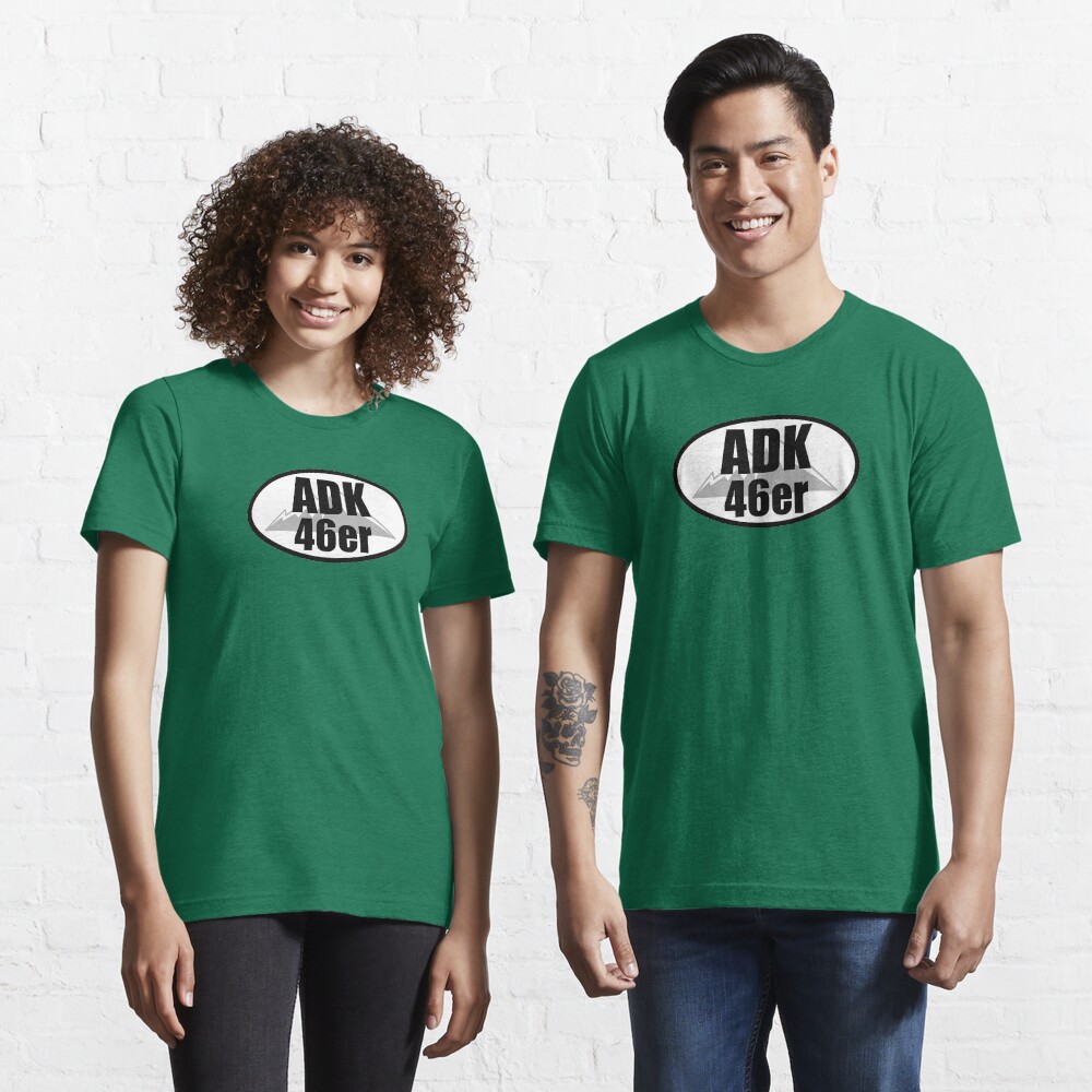 "Adirondack 46er" T-shirt for Sale by esskay | Redbubble | climbing t ...