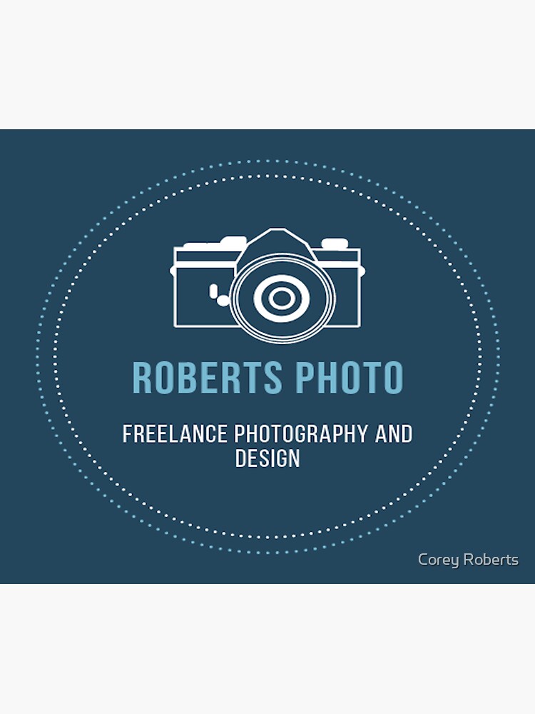 "Roberts Photo Brand Logo" Sticker for Sale by cor20rob57 | Redbubble