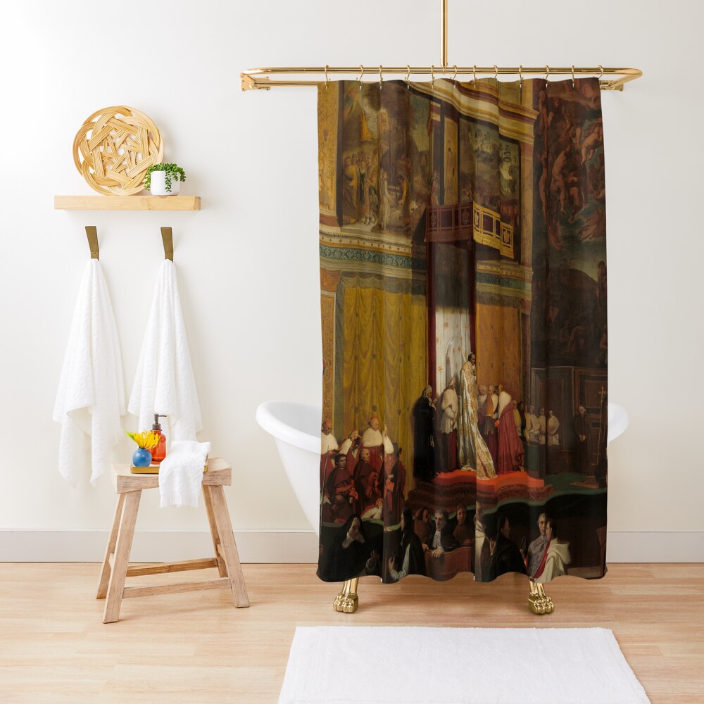 "Pope Pius VII in the Sistine Chapel Oil Painting by Jean-Auguste ...