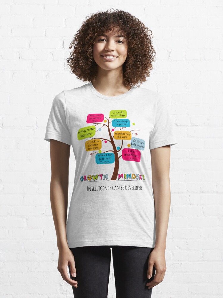 "Growth Mindset Development" T-shirt for Sale by EmblemThreads ...