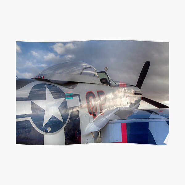 "P51 Mustang" Poster for Sale by tntoolman1 | Redbubble