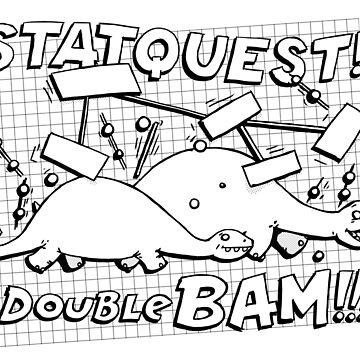 "StatQuest! Double BAM!!!" Essential T-Shirt for Sale by starmer ...