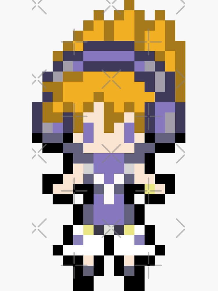 "The World Ends With You Twewy Pixel Neku Sakuraba Sticker" Sticker by ...