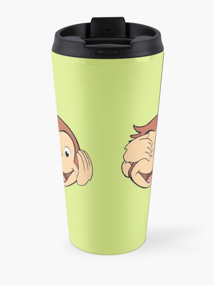 "Curious George" Travel Coffee Mug for Sale by Celesten | Redbubble