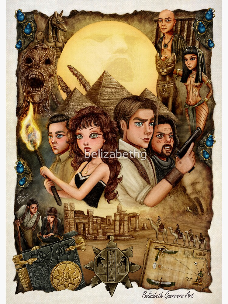 "The Mummy" Sticker by belizabethg | Redbubble