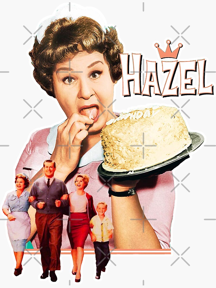 "Gee Mr. B! Rare Retro Hazel OG Cast Tribute" Sticker for Sale by ...