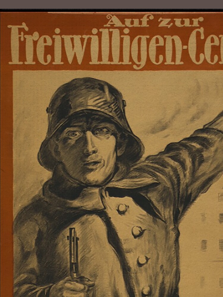 "Freikorps Volunteer Recruiting, Berlin 1919 " T-shirt for Sale by ...