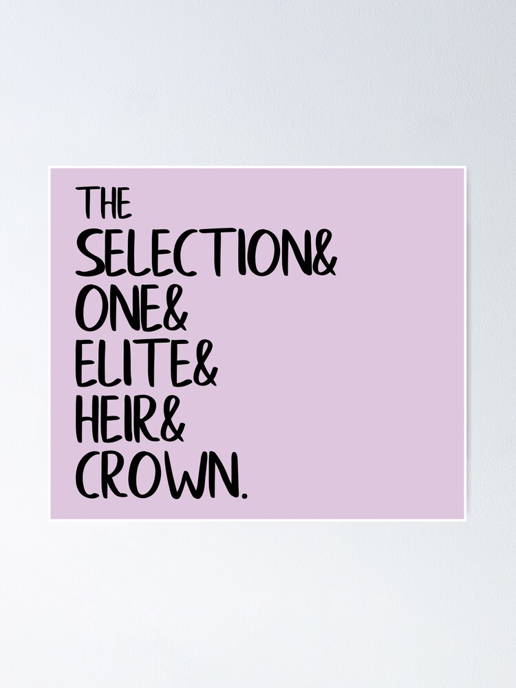 "Whole Selection" Poster for Sale by laurynmadere | Redbubble