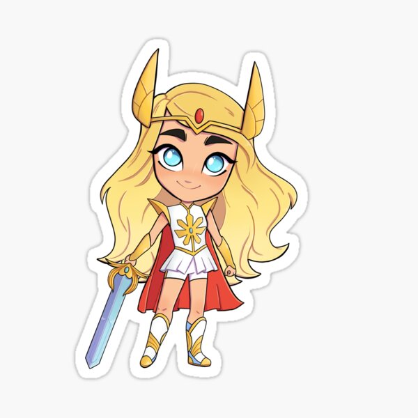 "Princess of Power" Sticker for Sale by Kagatermie | Redbubble