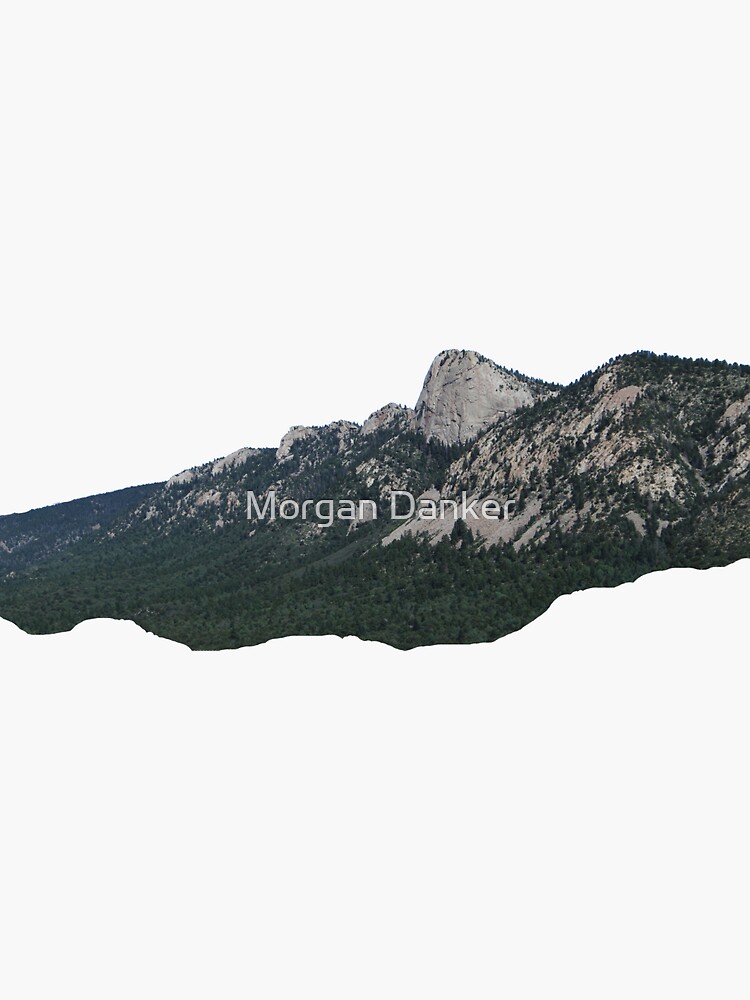 "Tooth of Time Ridge" Sticker for Sale by Sistermojo | Redbubble