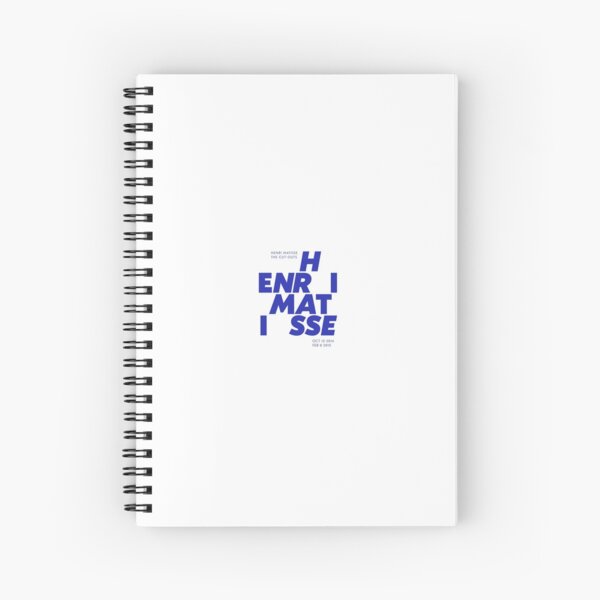 "Henri Matisse Cut-Outs at MoMA" Spiral Notebook by sitech | Redbubble