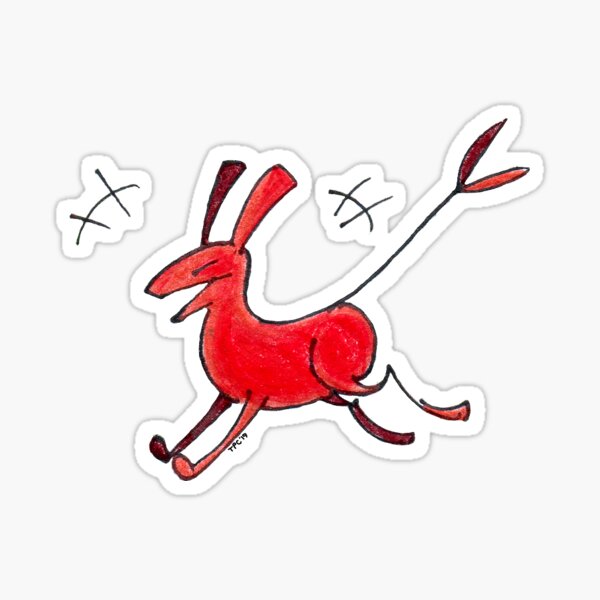 "Set Scamper" Sticker for Sale by tpcomics | Redbubble