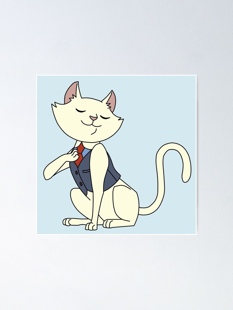 "The Cat - Infinity Train" Poster by reinmuthis | Redbubble