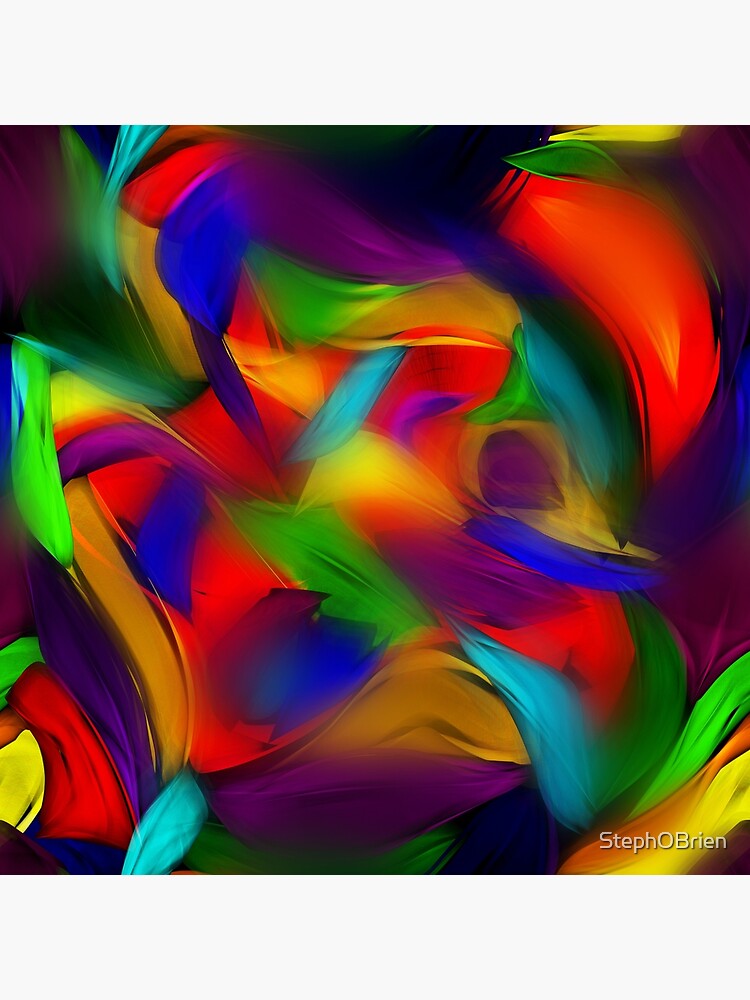 "Rainbow Dapple" Poster for Sale by StephOBrien | Redbubble