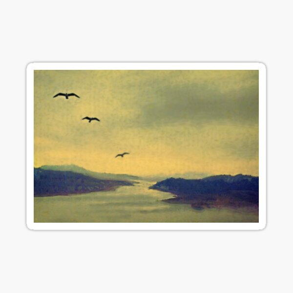 "Flying High" Sticker for Sale by Albert | Redbubble