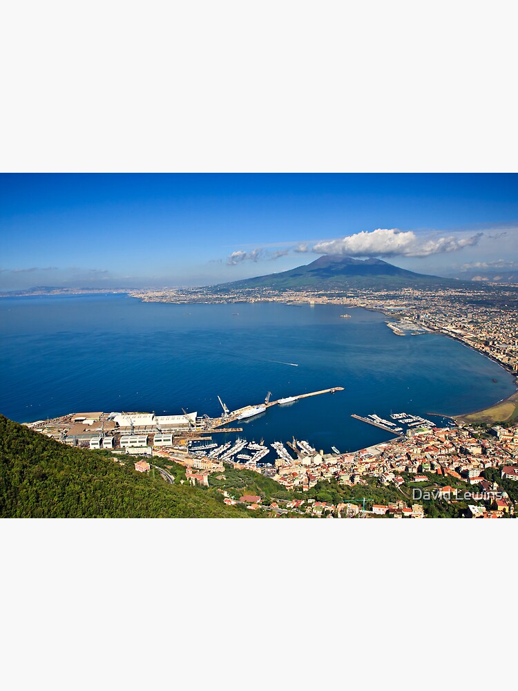 "The Bay of Naples, Italy" Poster for Sale by davidlewins | Redbubble