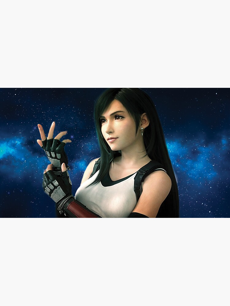 "Tifa Lockhart - Final Fantasy VII Remake Galaxy" Sticker for Sale by ...