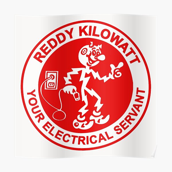 Reddy Kilowatt Posters | Redbubble