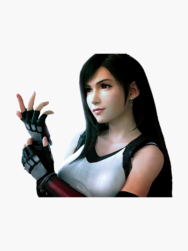"Tifa Lockhart - Remake" Sticker for Sale by Torquato | Redbubble