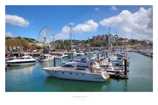 "Torquay, Devon" Poster by andrewroland | Redbubble