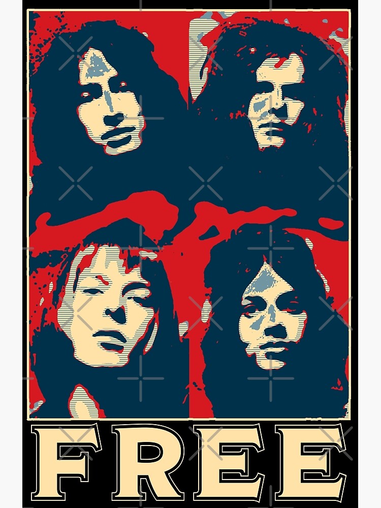 "Free The Band" Poster for Sale by Salocin | Redbubble