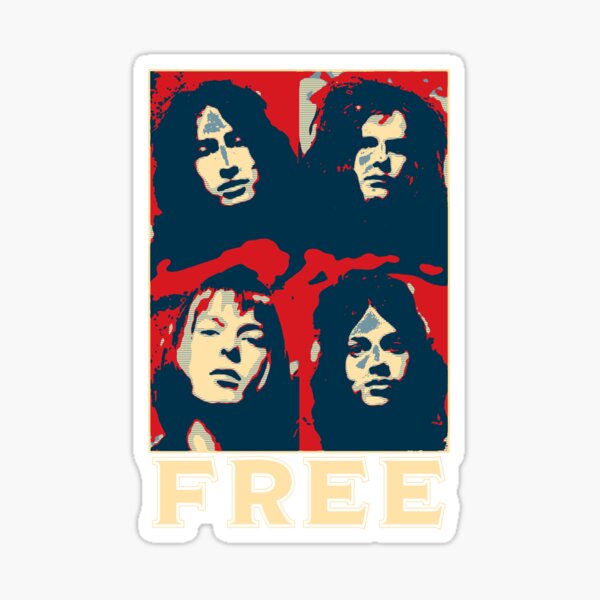 "Free The Band" Sticker for Sale by Michaela Grove | Redbubble