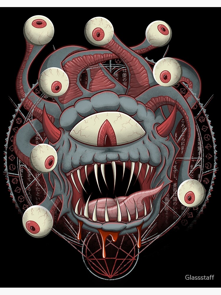 Lámina artística «Invocación del espectador - DnD Dungeons & Dragons D ...