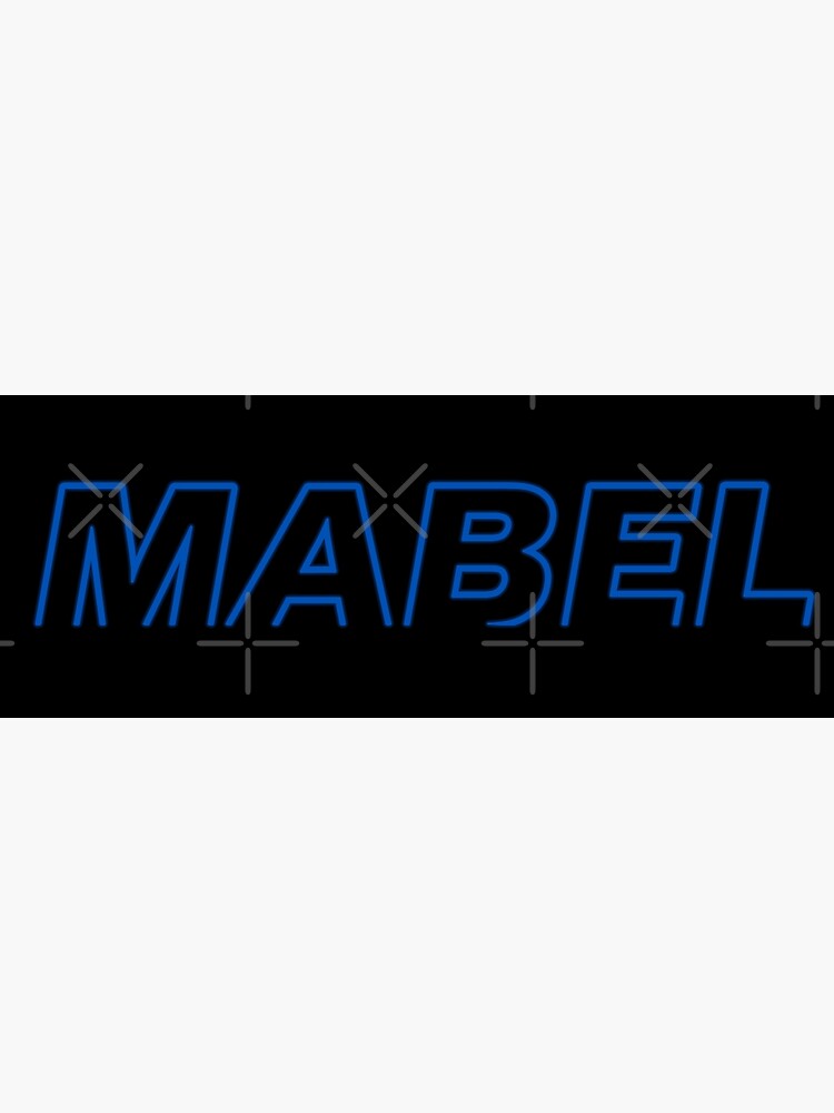 Póster «Mabel logo» de Laura-Martnez | Redbubble