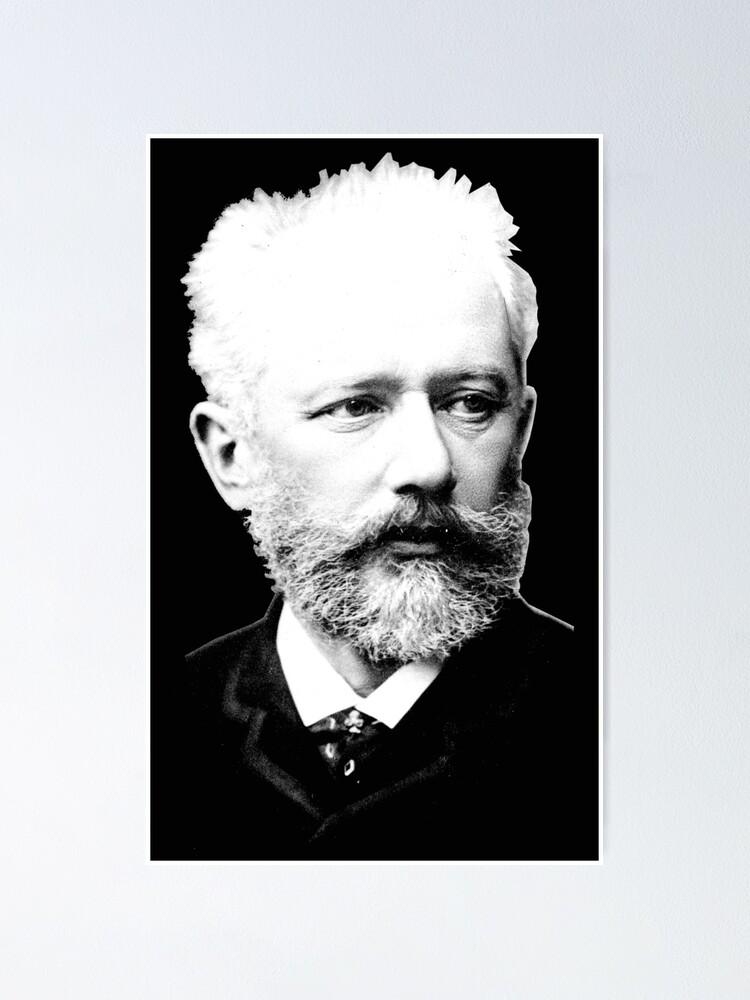 "Pyotr Ilyich Tchaikovsky - Great Russian Composer" Poster by ...