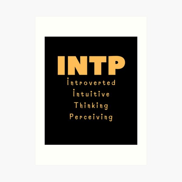 Intp Art Prints | Redbubble