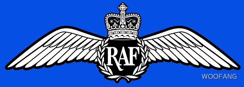 "ROYAL AIR FORCE - WINGS" by WOOFANG | Redbubble