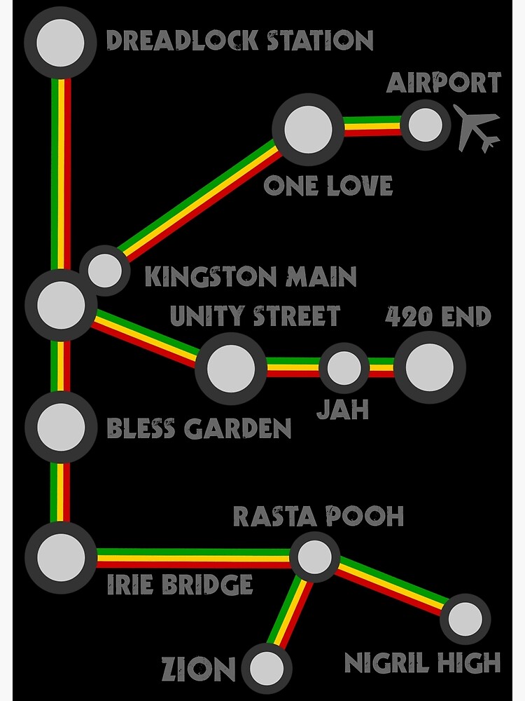 "Rastafarian MAP" Art Print for Sale by Periartwork | Redbubble