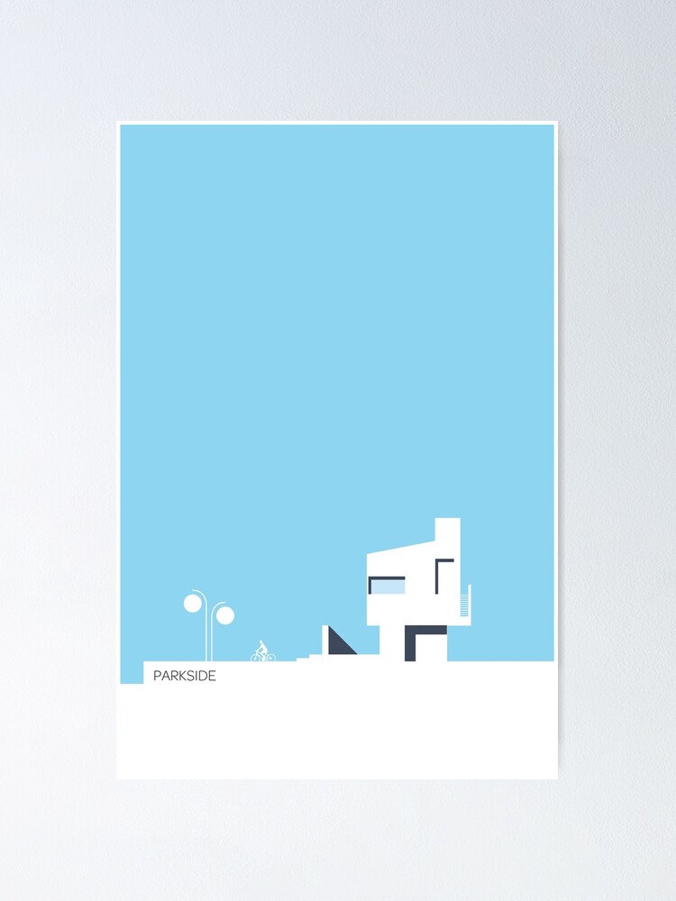 "PARKSIDE" Poster for Sale by luchitadibuja | Redbubble