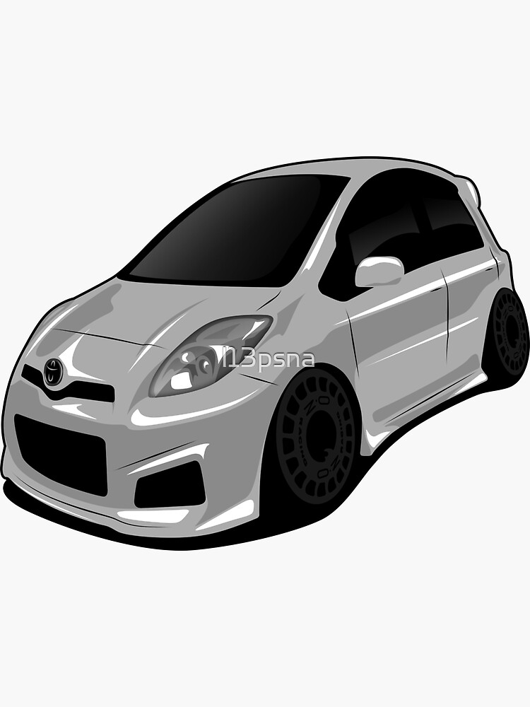 "Toon Vitz Artwork" Sticker for Sale by l13psna | Redbubble