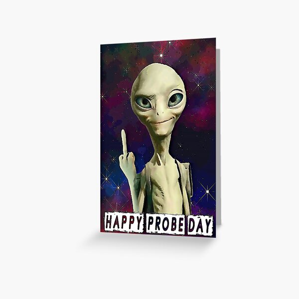"Alien Alternative Greeting Card High Quality" Greeting Card for Sale ...