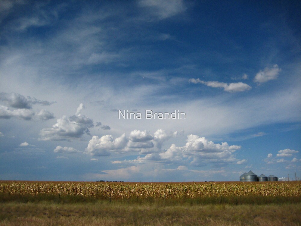 "Nebraska Landscape" by Nina Brandin | Redbubble