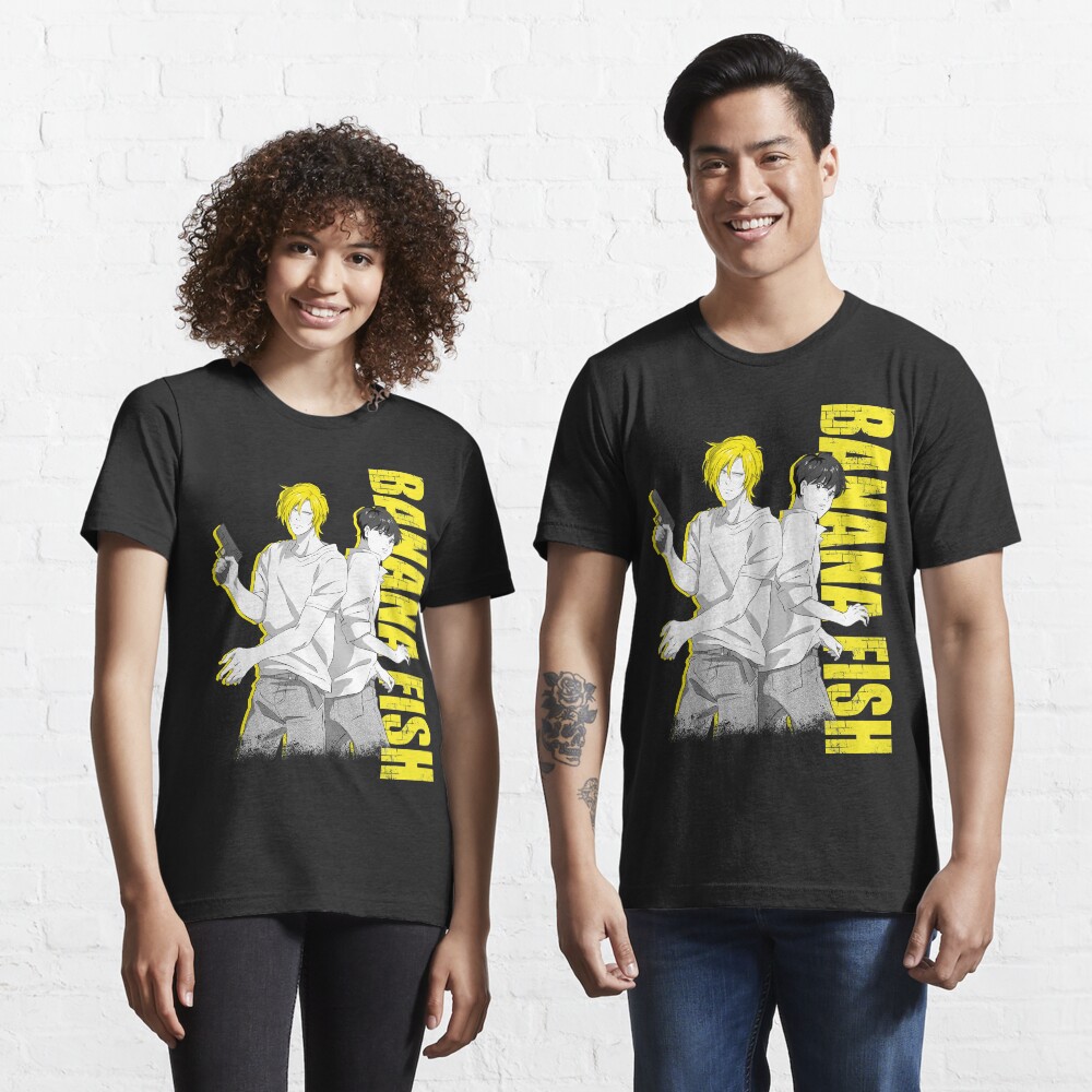 "Banana Fish" T-shirt for Sale by SassySpice | Redbubble | banana fish ...