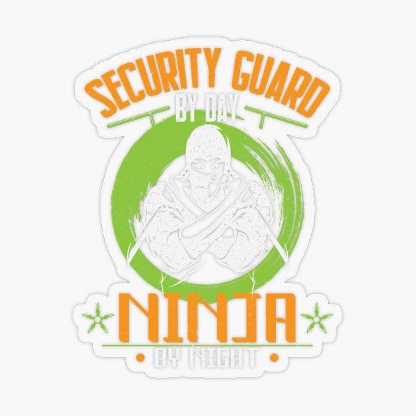 Security Guard Stickers | Redbubble