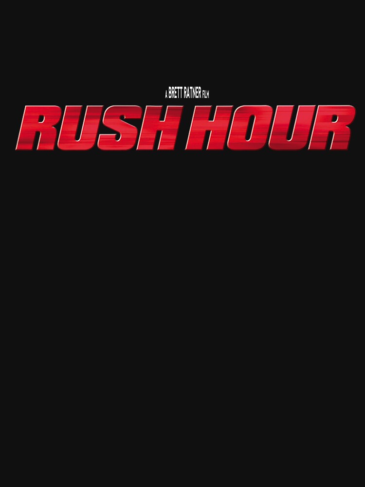 "Rush Hour Logo" T-shirt for Sale by DomPhilbrick | Redbubble | rush t ...