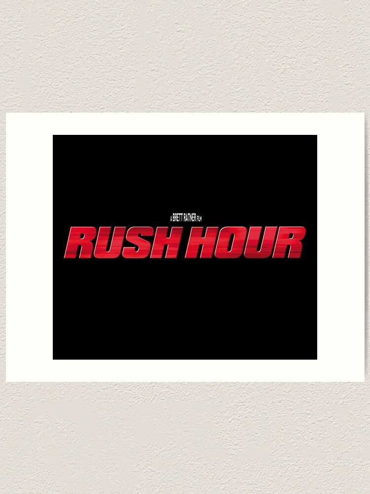 "Rush Hour Logo" Art Print by DomPhilbrick | Redbubble
