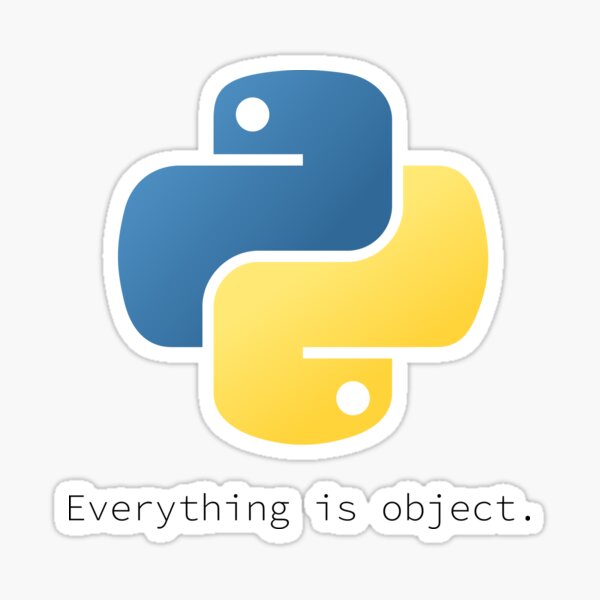 "Python Logo" Sticker for Sale by PapyCat | Redbubble