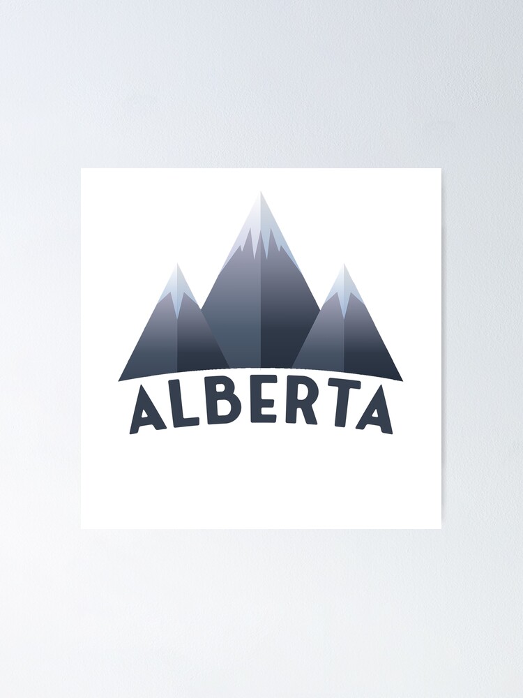 "Sticker - Alberta" Poster for Sale by StickersStore | Redbubble