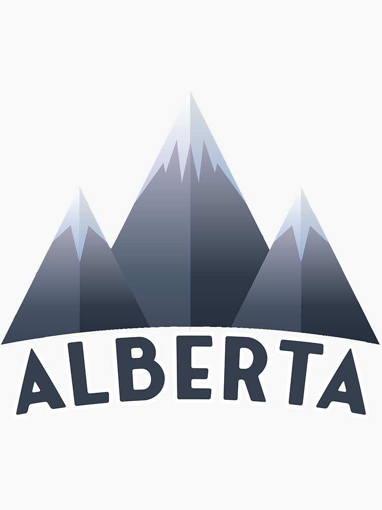 "Sticker - Alberta" Sticker for Sale by StickersStore | Redbubble