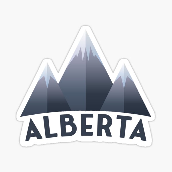 "Sticker - Alberta" Sticker for Sale by StickersStore | Redbubble