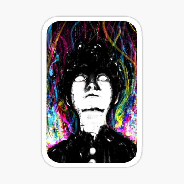 "MOB." Sticker for Sale by WaffleTallest | Redbubble