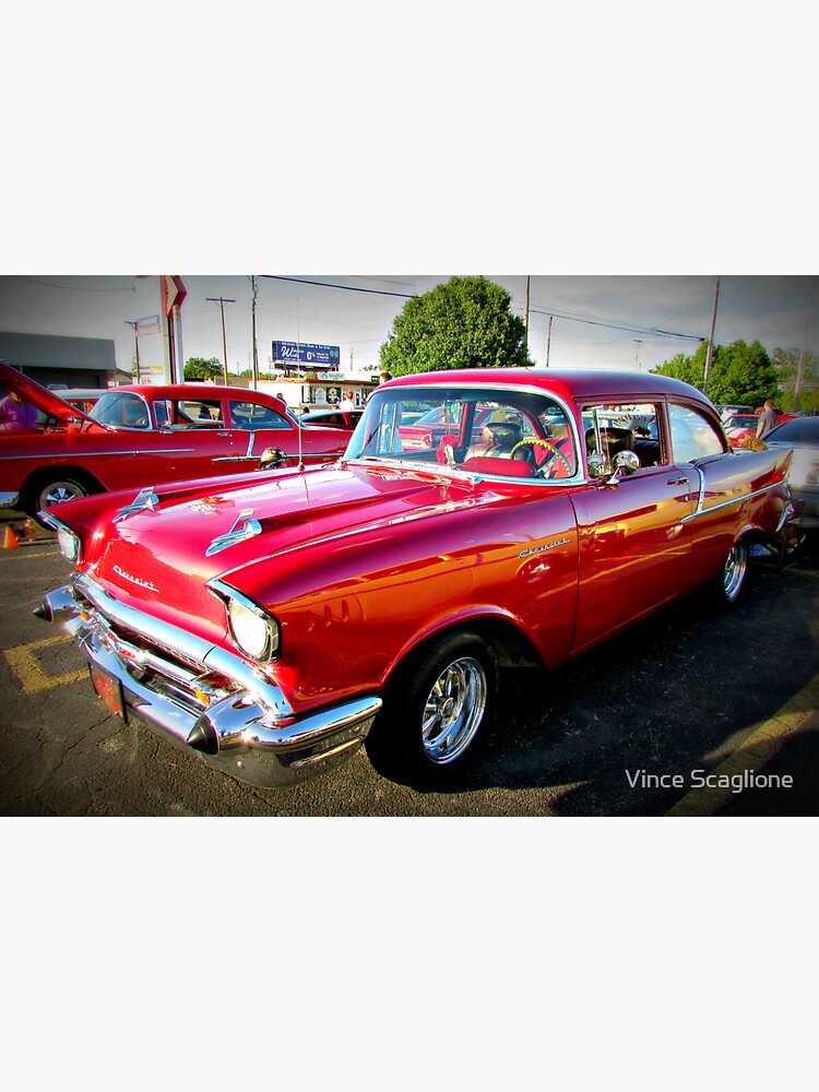 "Two Reds Are Better Than One" Sticker by stormchaser7 | Redbubble