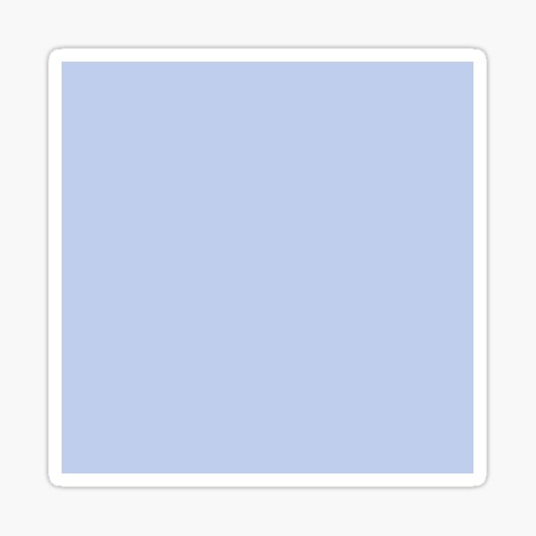 "Alice Blue Solid Color" Sticker by podartist | Redbubble